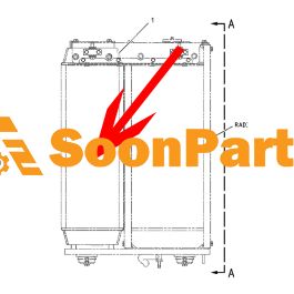 Buy Core As-Oil Cooler CA1789283 178-9283 1789283 For Caterpillar ...