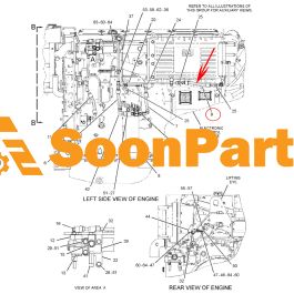 Buy Hose CA2037947 203-7947 2037947 For Caterpillar CAT Engine C18 ...