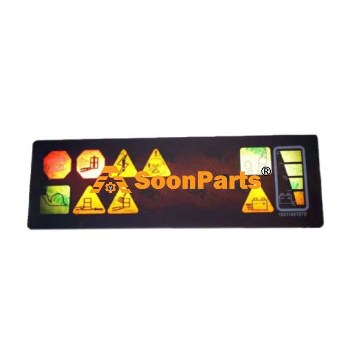 Buy Aerial Lift Decal Platform Display 1001190797 For JLG at SoonParts